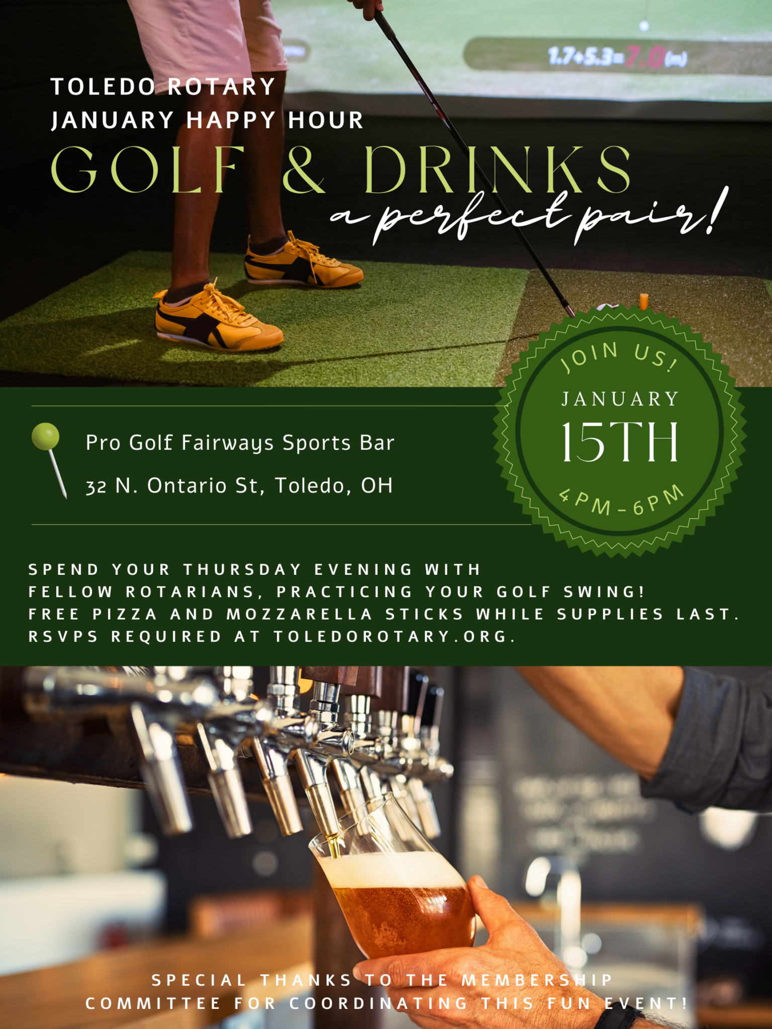 January Happy Hour | Rotary Club of Toledo